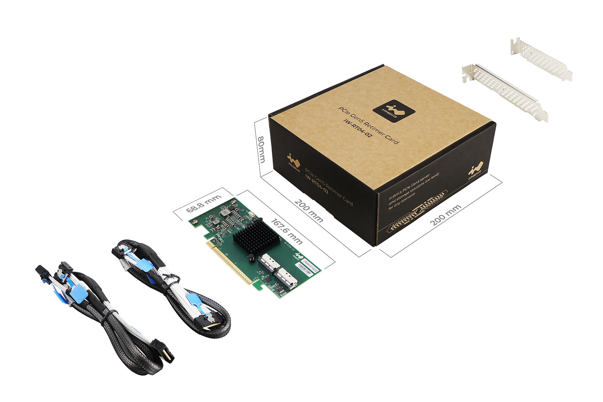 InWin / Retimer Card / PCIe Gen5 / IW-RT04-02